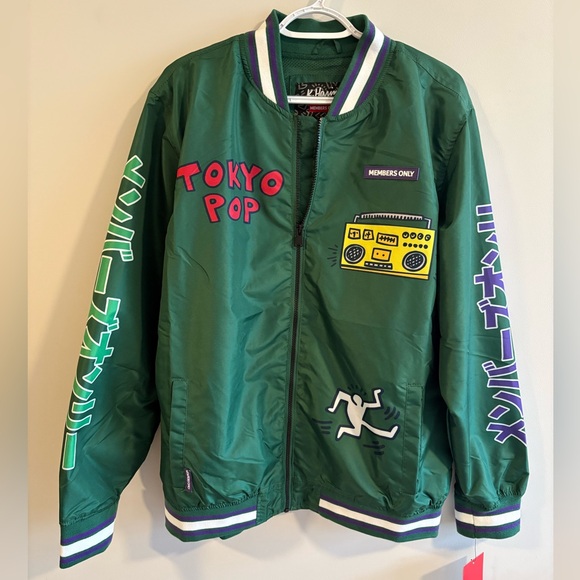 Members Only | Jackets & Coats | Keith Haring Tokyo Pop Members Only ...
